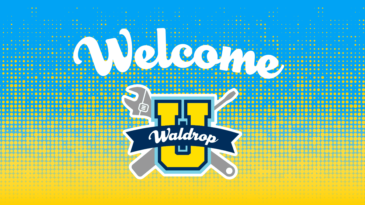 Wally Welcomes You to Waldrop University | Waldrop Plumbing Air Electric